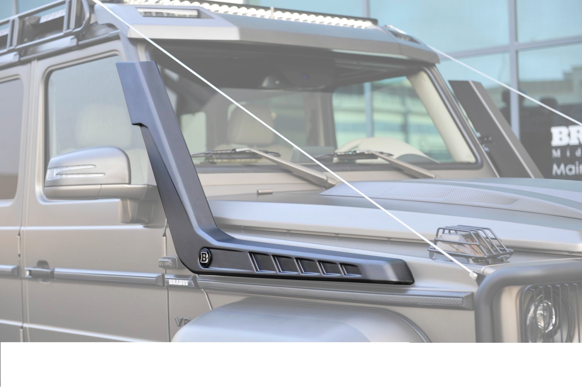 Carbon Fiber Air Intakes for Mercedes G-class W463 Buy with delivery, installation, affordable ...