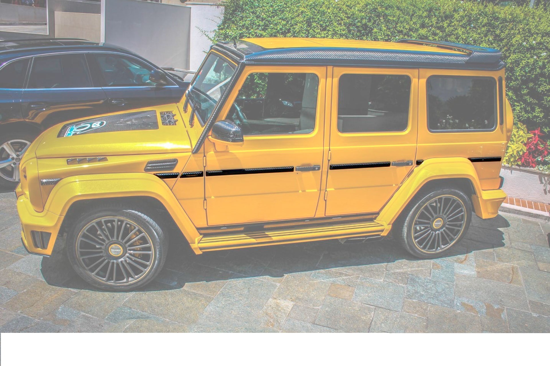 Carbon Fiber Side Mouldings for Mercedes G-class W463 Buy with delivery, installation ...