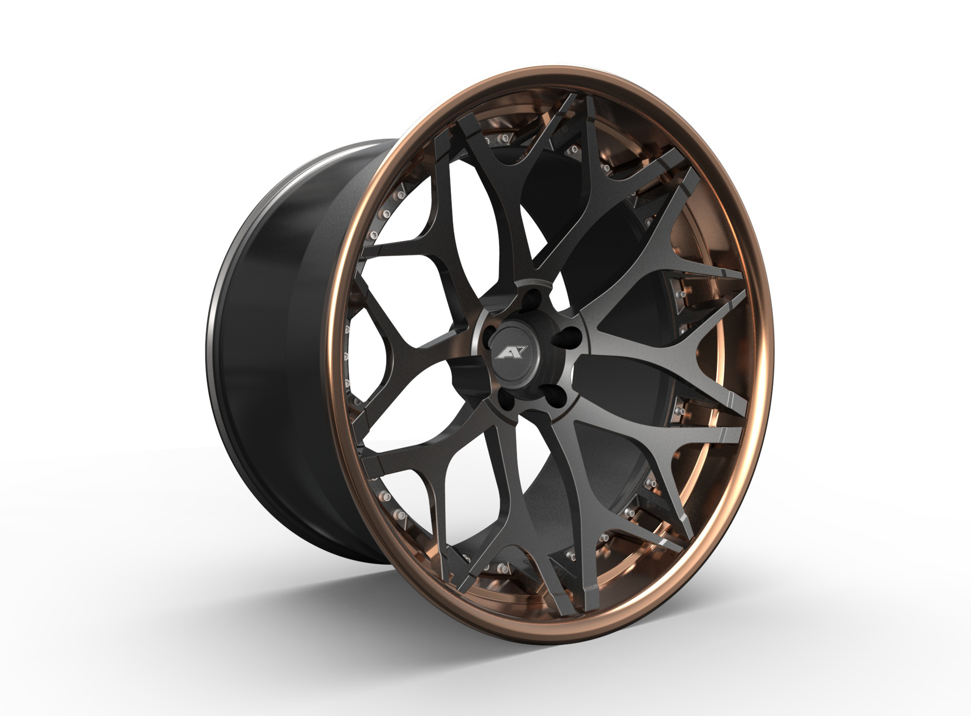 AMP Forged Wheels AMP 10V-3P STEP LIP Buy with delivery, installation ...