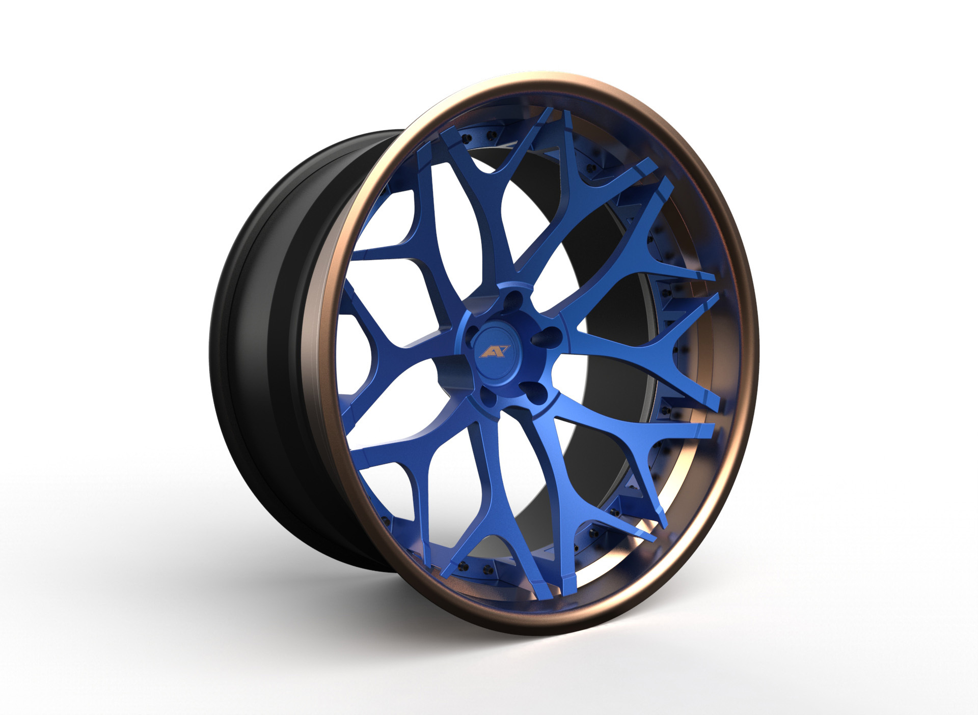 AMP Forged Wheels AMP 10V-3P STEP LIP Buy with delivery, installation ...