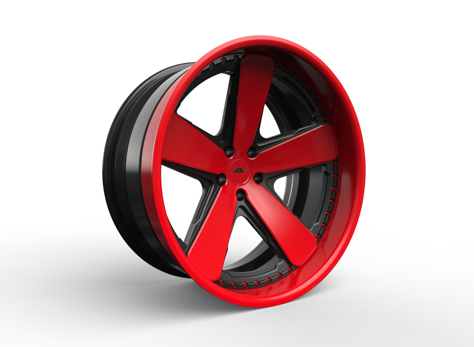 AMP Forged Wheels AMP 91ELF-3P FLAT LIP Buy with delivery, installation ...