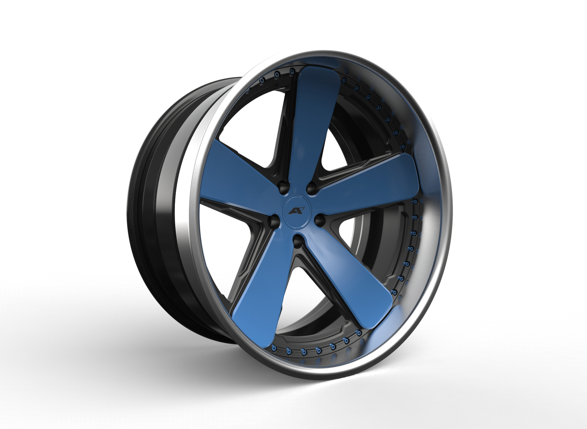 AMP Forged Wheels AMP 91ELF-3P FLAT LIP Buy with delivery, installation ...