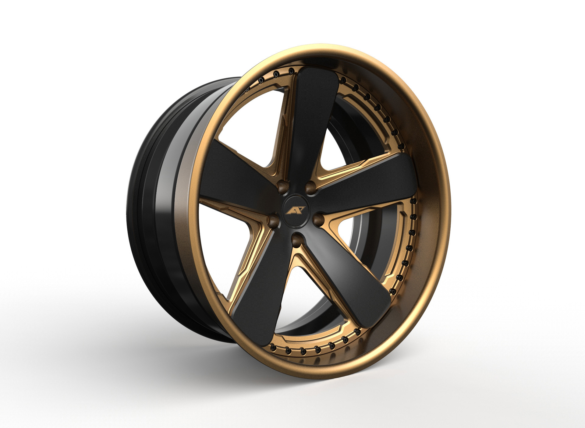 AMP Forged Wheels AMP 91ELF-3P FLAT LIP Buy with delivery, installation ...