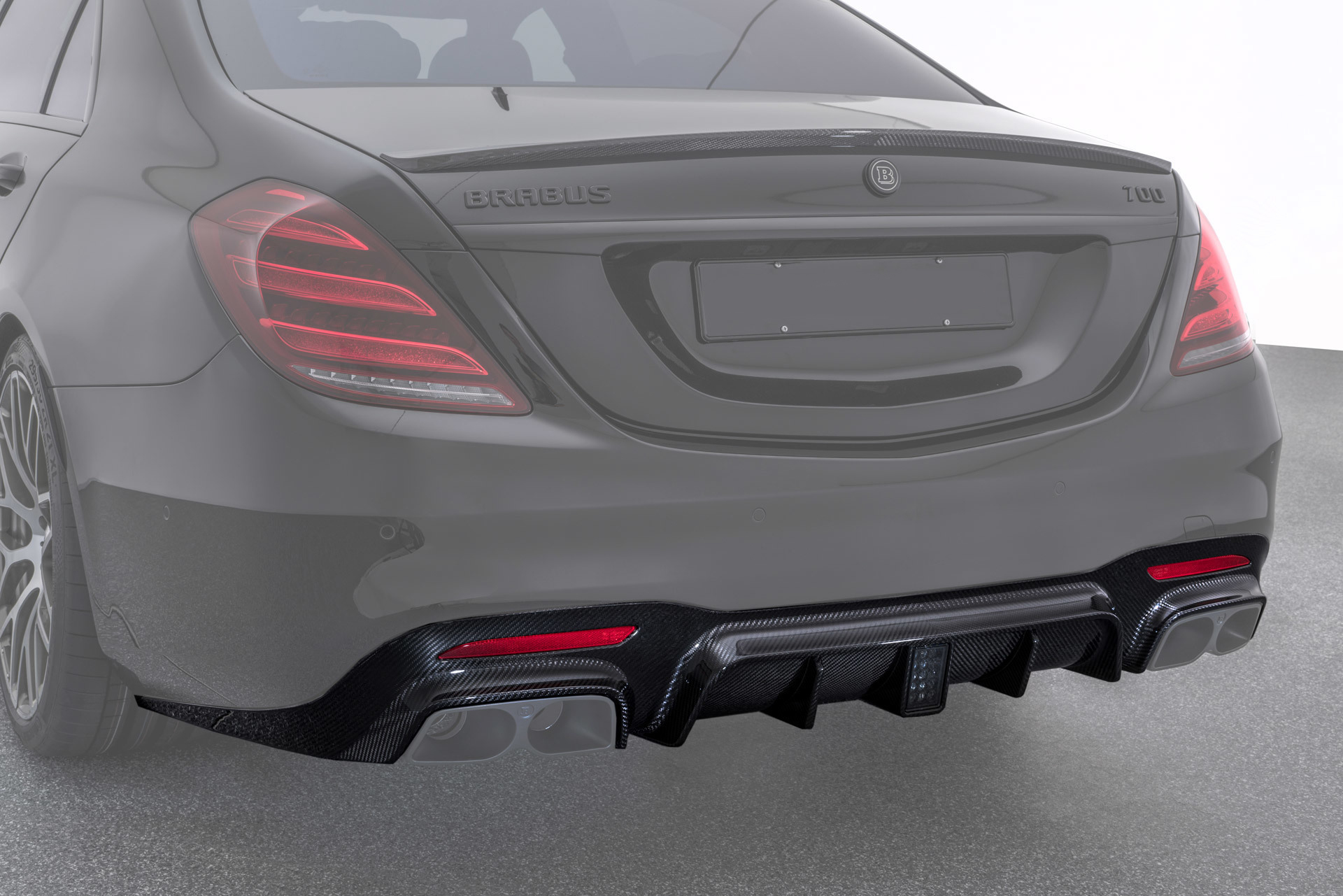 Carbon Fiber Diffuser 63 AMG for Mercedes S-class W222 Buy with ...