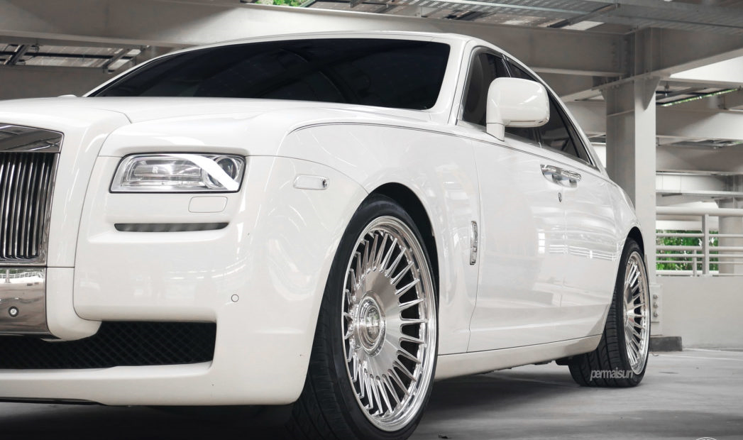 Vossen Rolls Royce Sinister Rolls Royce Ghost Shows Up In Zurich