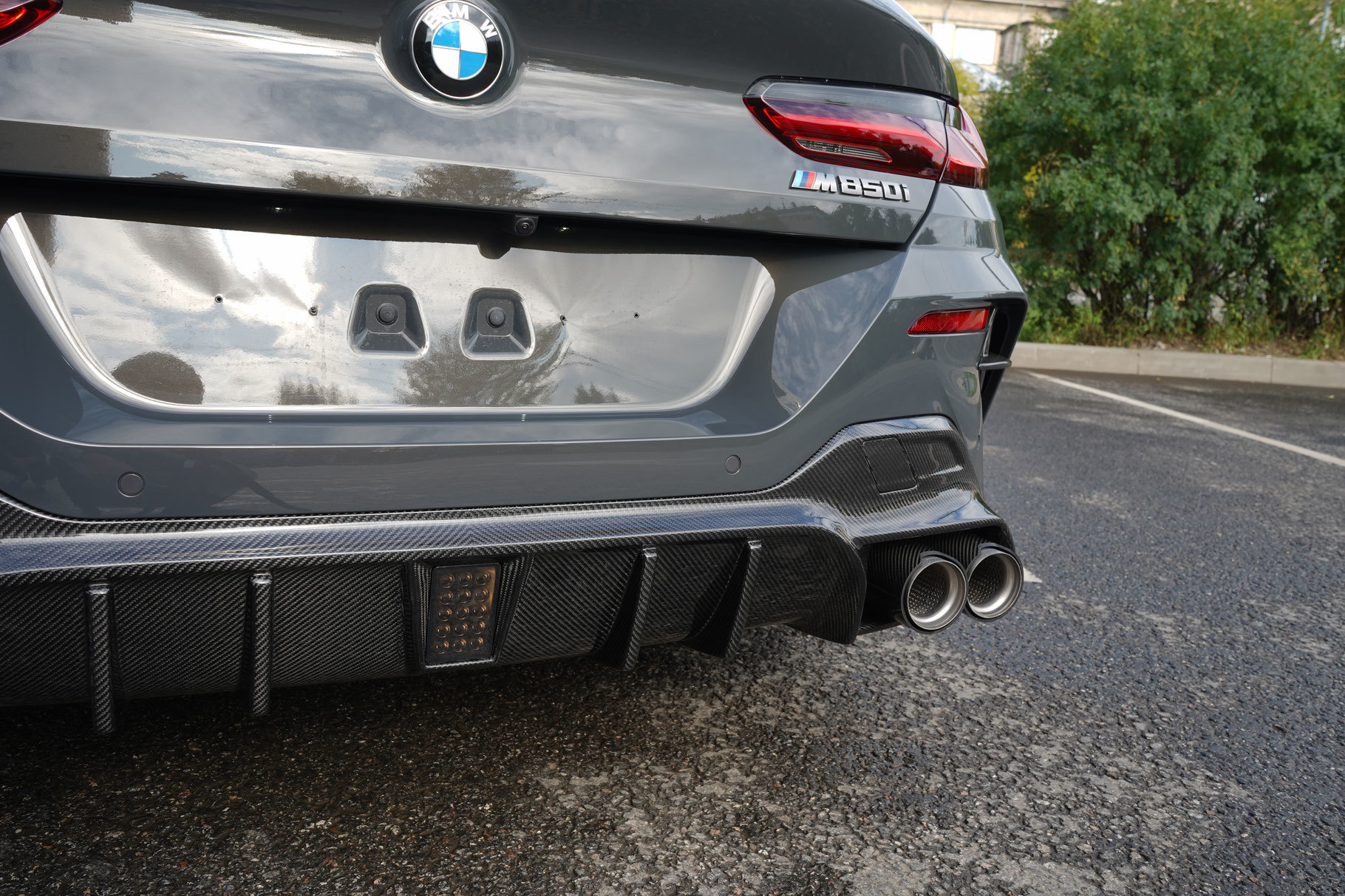 Hodoor Performance Carbon Fiber Rear Diffuser for BMW 8 Buy with ...