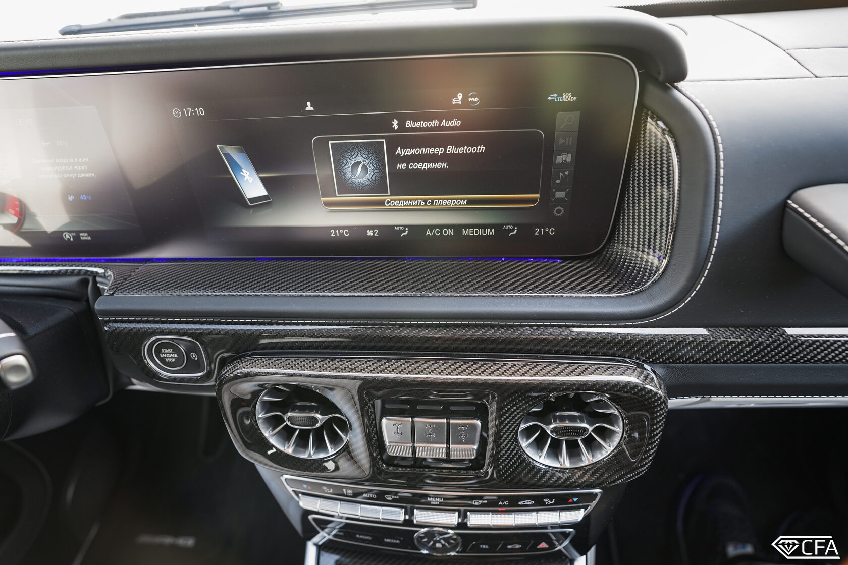 LHD Interior panels Forged Carbon for Mercedes G-class W463A Buy with ...