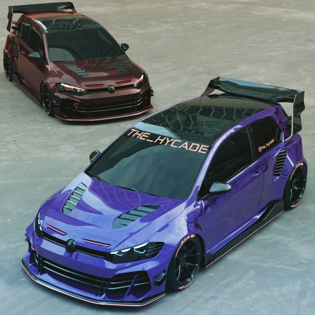 Volkwagen Golf 7 Custom Body Kit by Hycade Buy with delivery ...