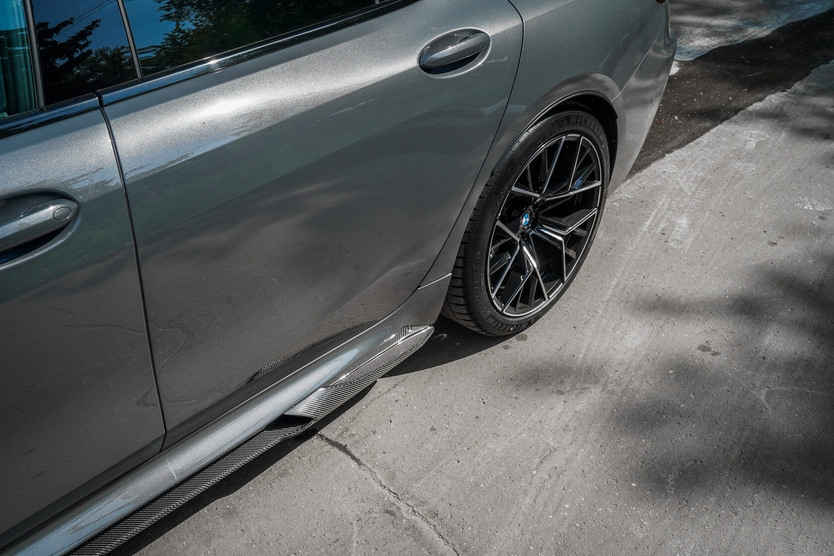 Side skirts Carbon for BMW 8 series G14/G15/G16 Grand Coupe Buy with ...