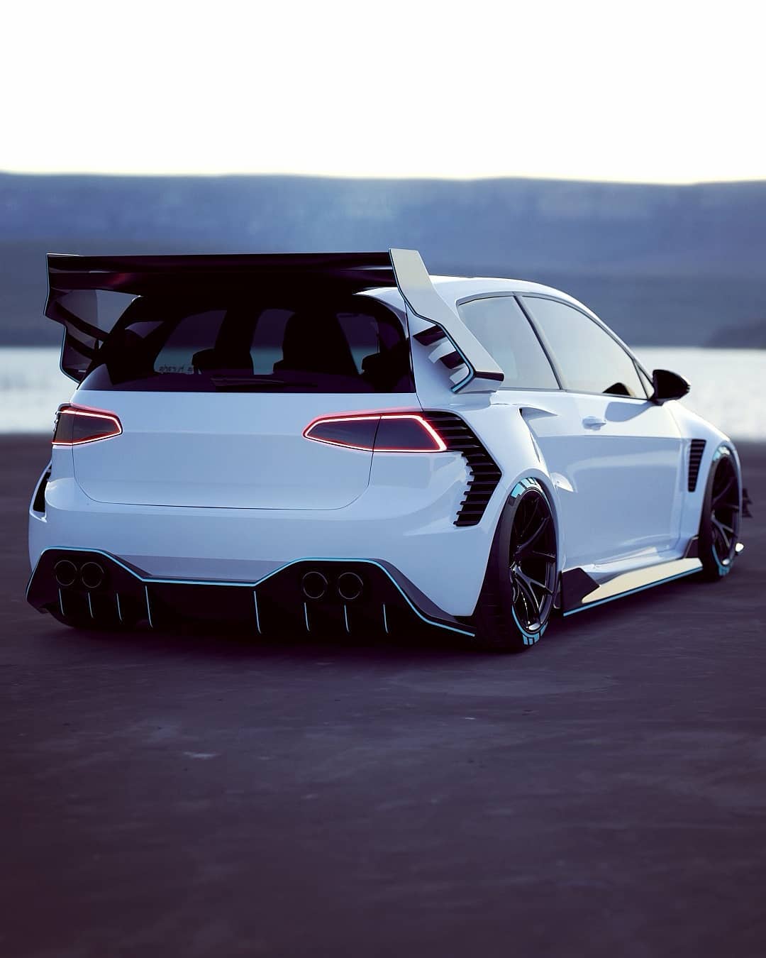 Volkwagen Golf 7 Custom Body Kit by Hycade Buy with delivery ...