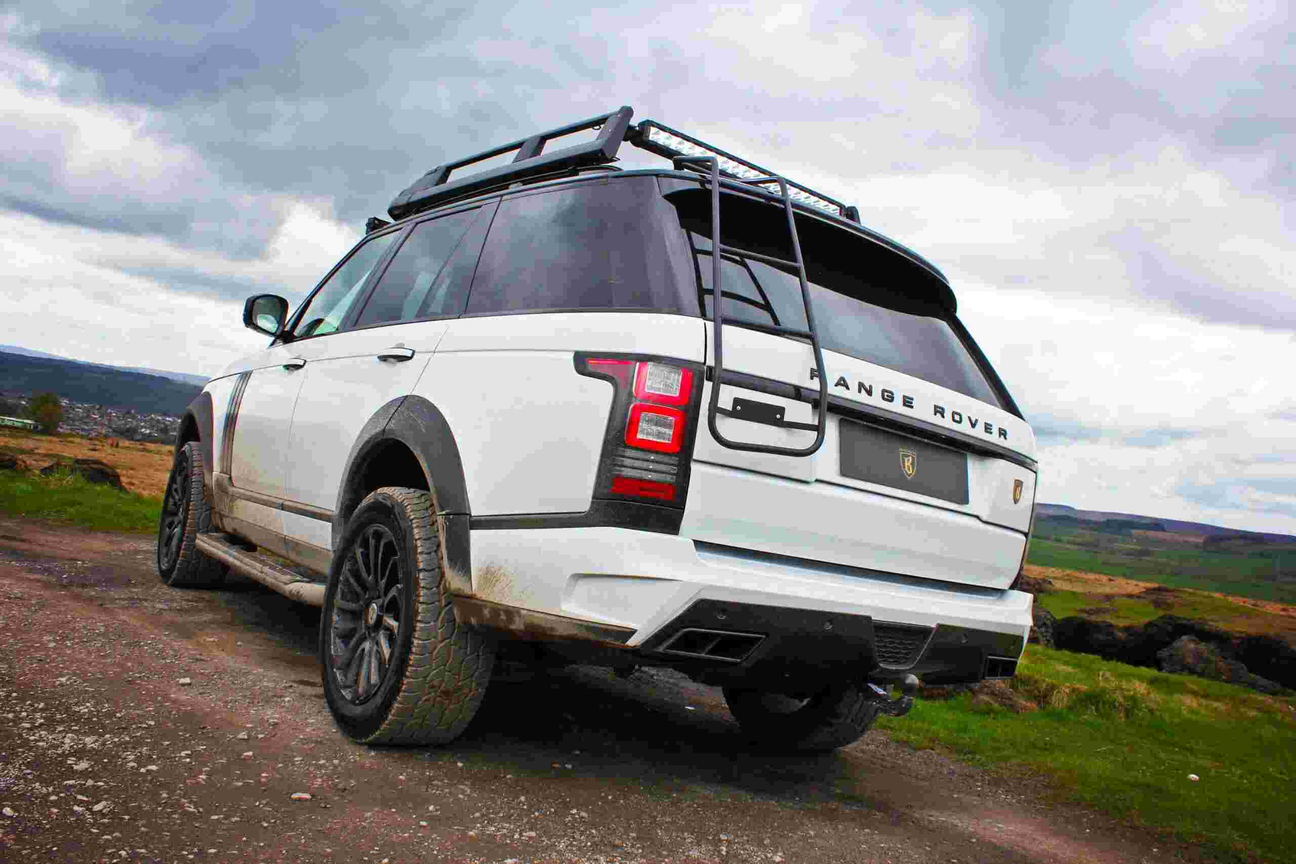 Barugzai Twin-Style Exhaust Tips for Land Rover Range Rover Vogue Buy ...