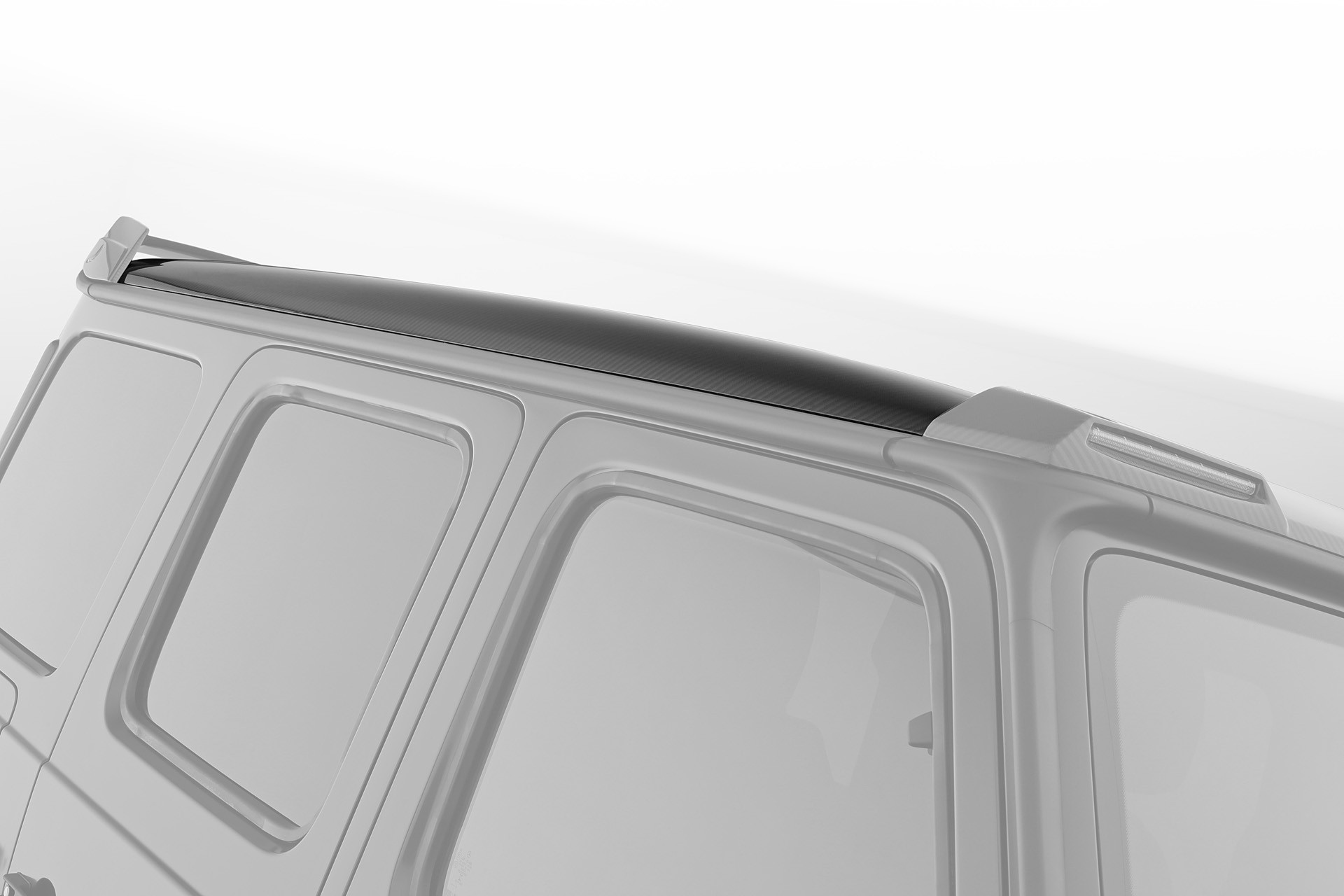 Side Roof Panels, 2 Pcs., Visible Carbon Fiber Buy with delivery ...