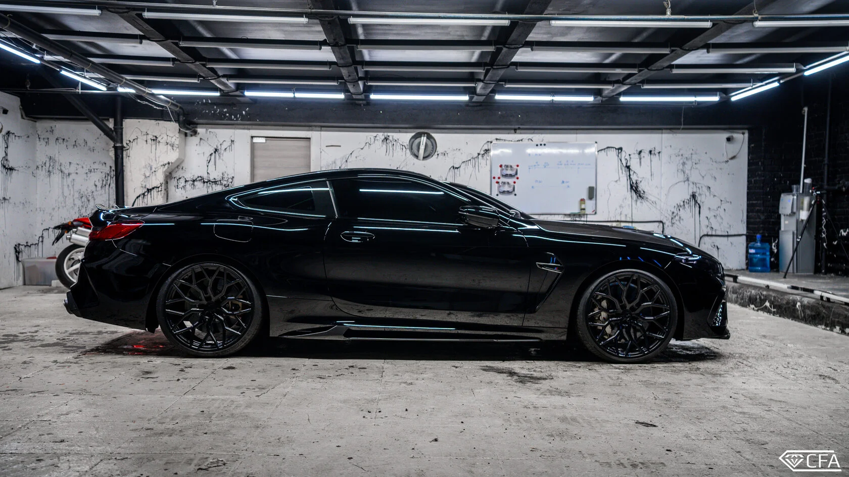 Side skirts Shark Carbon for BMW M8 F93 Cabrio Buy with delivery ...