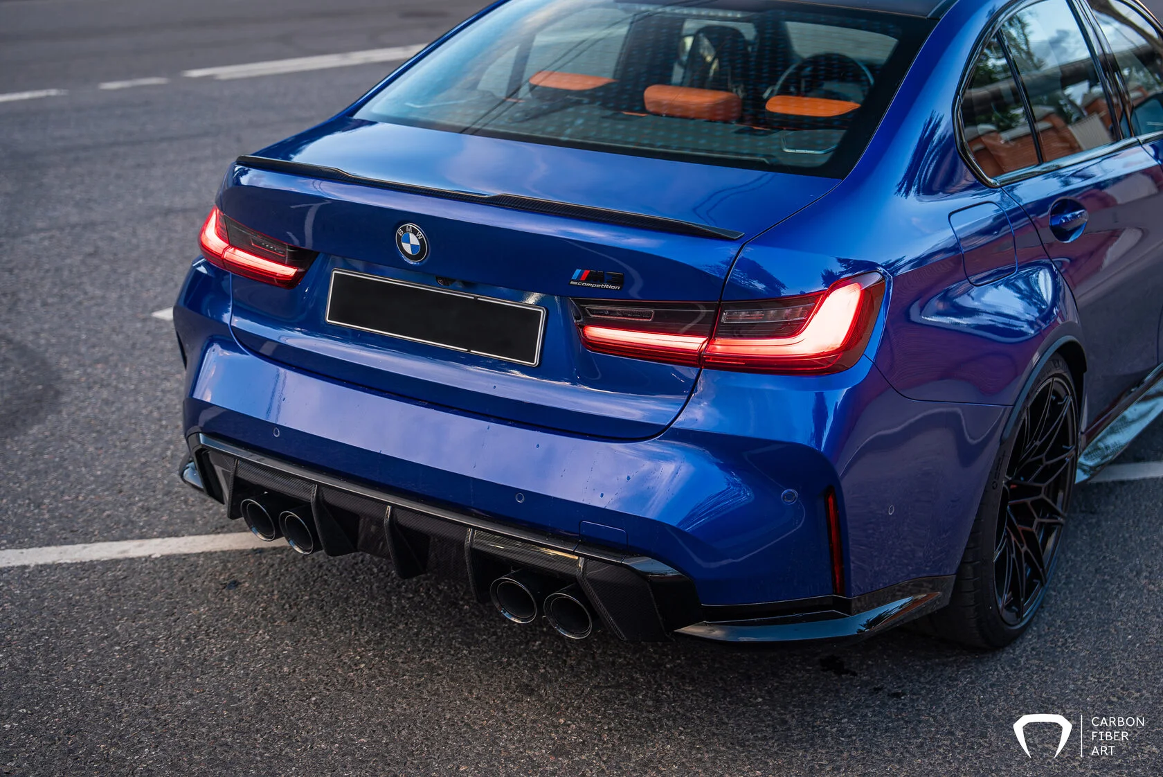 Diffuser M Performance PRO Carbon for BMW M3 G80 Buy with delivery ...