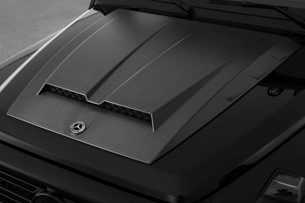 Bonnet trim Forged Carbon for Mercedes G-class W463A Buy with delivery, installation, affordable ...