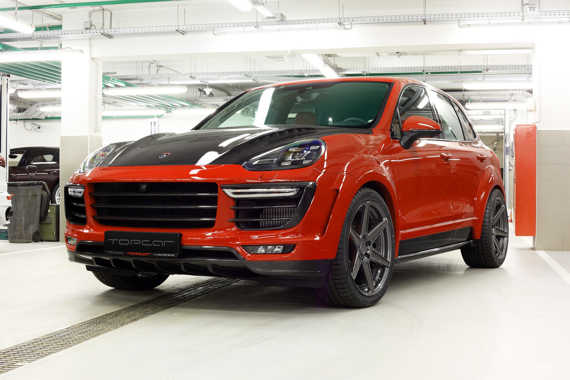 Topcar Design body kit for Porsche Cayenne GT Buy with delivery ...