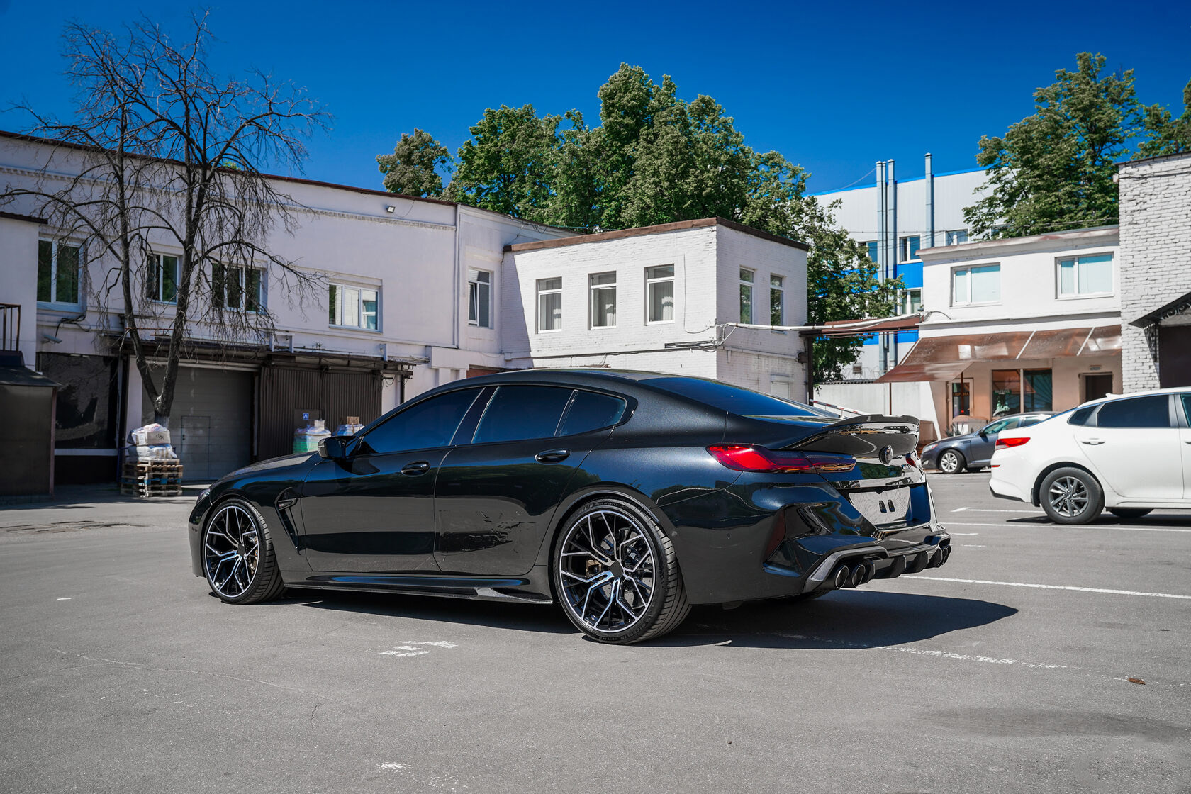 Trunk spoiler M Performance Carbon for BMW 8 series G14/G15/G16 Grand ...