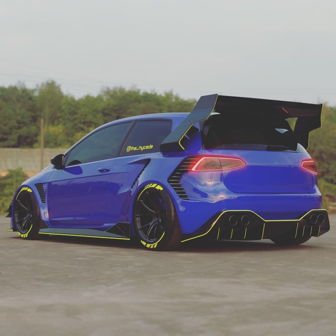 Volkwagen Golf 7 Custom Body Kit by Hycade Buy with delivery ...