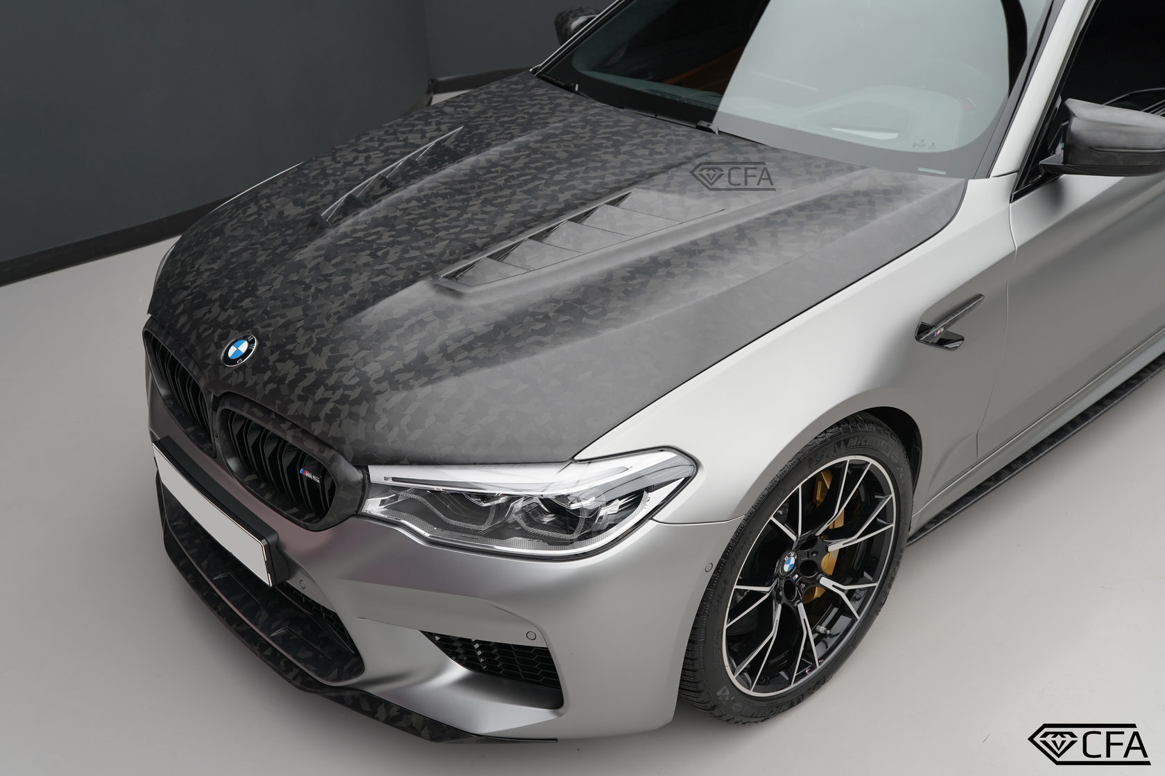 Hood Super Jet Carbon for BMW 5 series G30 LCI Buy with delivery ...