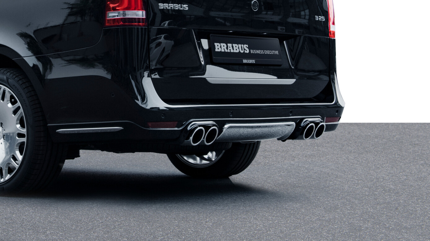Signature rear insert exclusive Brabus for Mercedes V-class W 447 V 220 ...