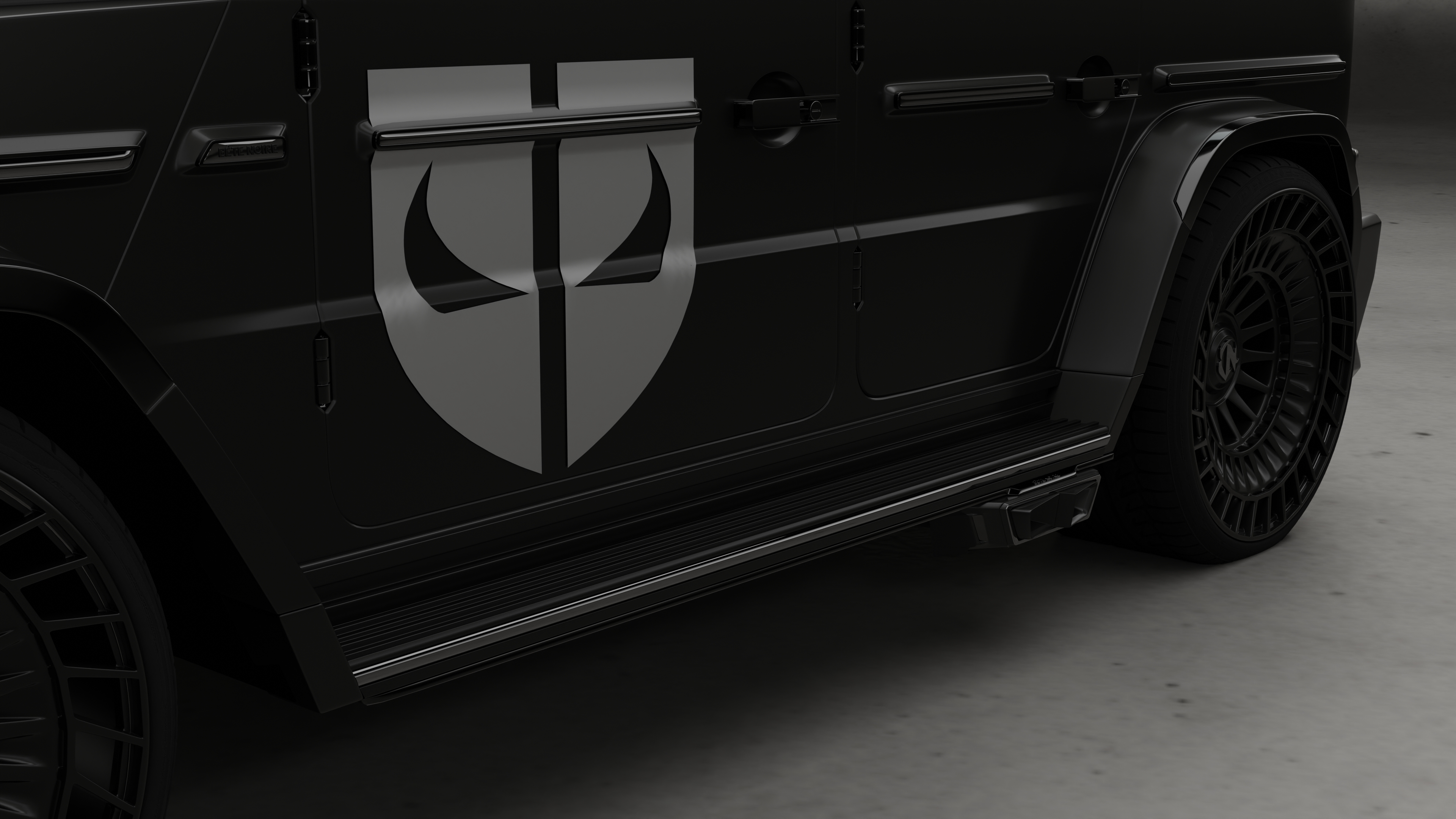 Mercedes-Benz G-class G63 AMG Custom Design Wide Body Kit "Monolith" by ...