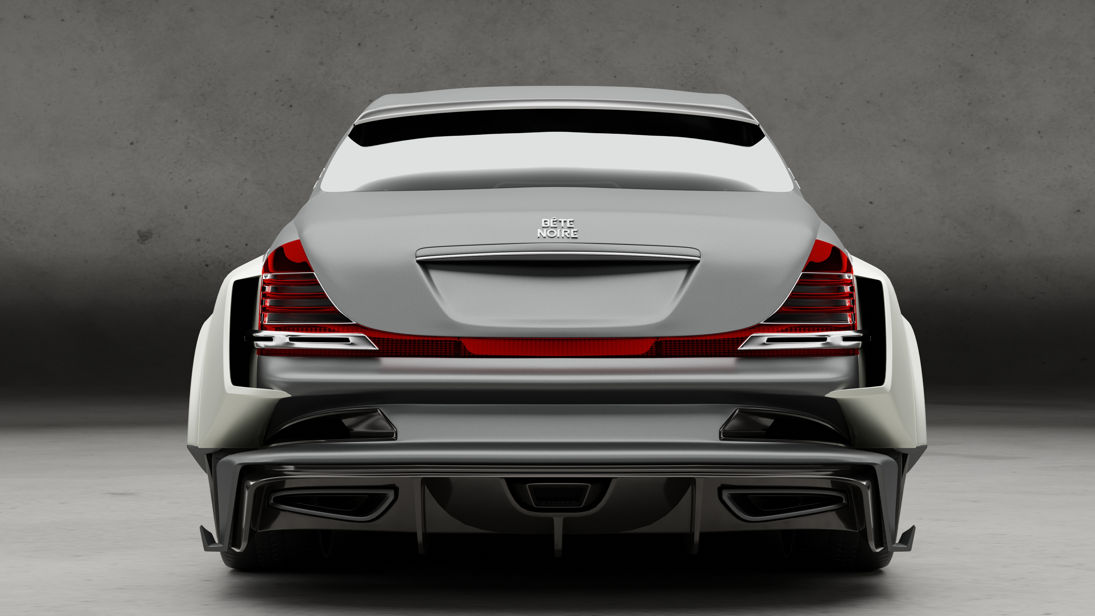 Rear Custom Bumper for Mercedes-Benz Maybach 57s Buy with delivery ...