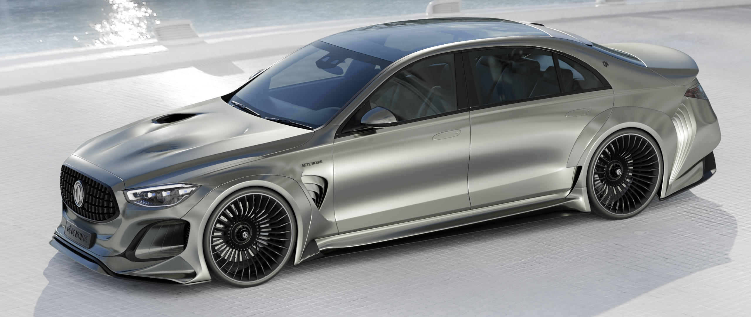 Mercedes-Benz S63 AMG "Hyperion" Custom Design Wide Body Kit by Bête ...