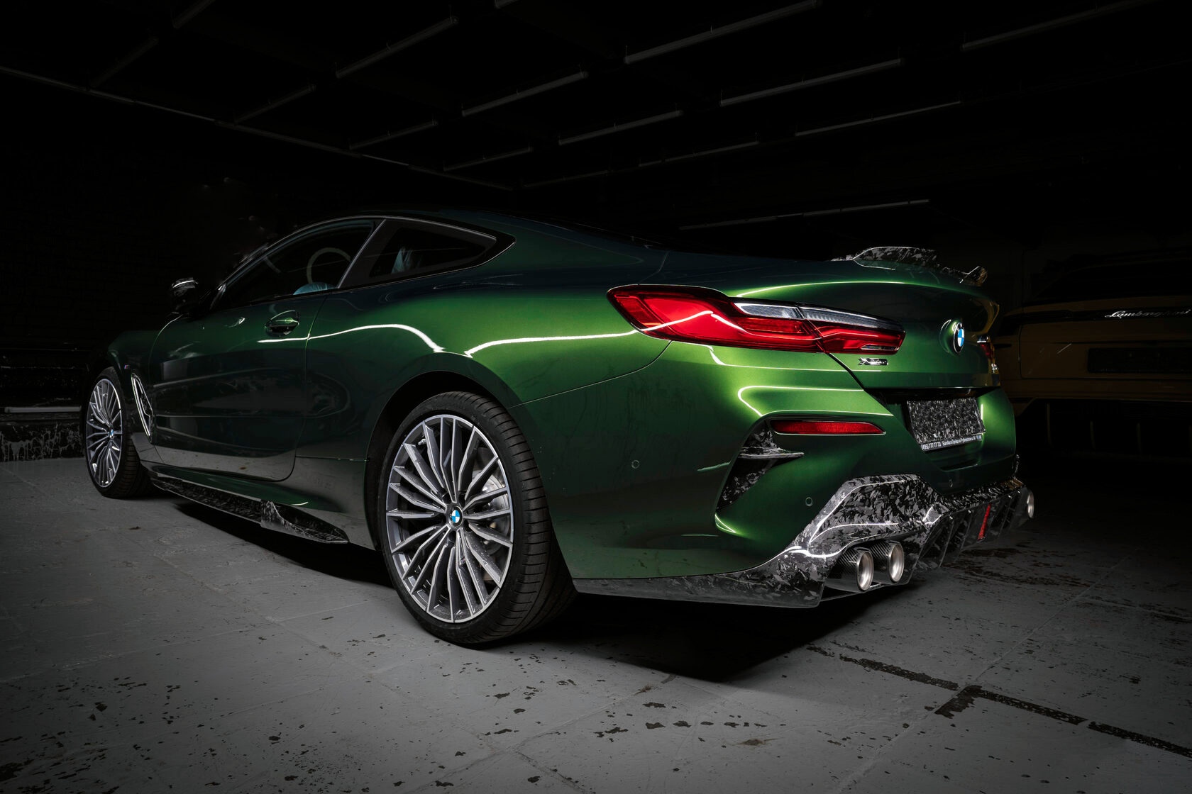 Diffusor Shark Forged carbon for BMW 8 series G14/G15/G16 Coupe Buy with delivery, installation ...