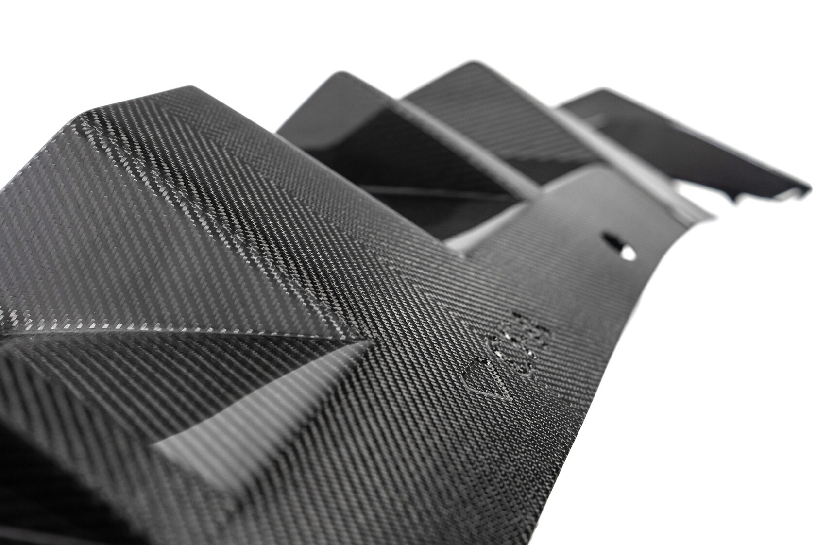 Diffuser Carbon Arrow Forged Carbon for Mercedes E-class AMG W213 E63 ...