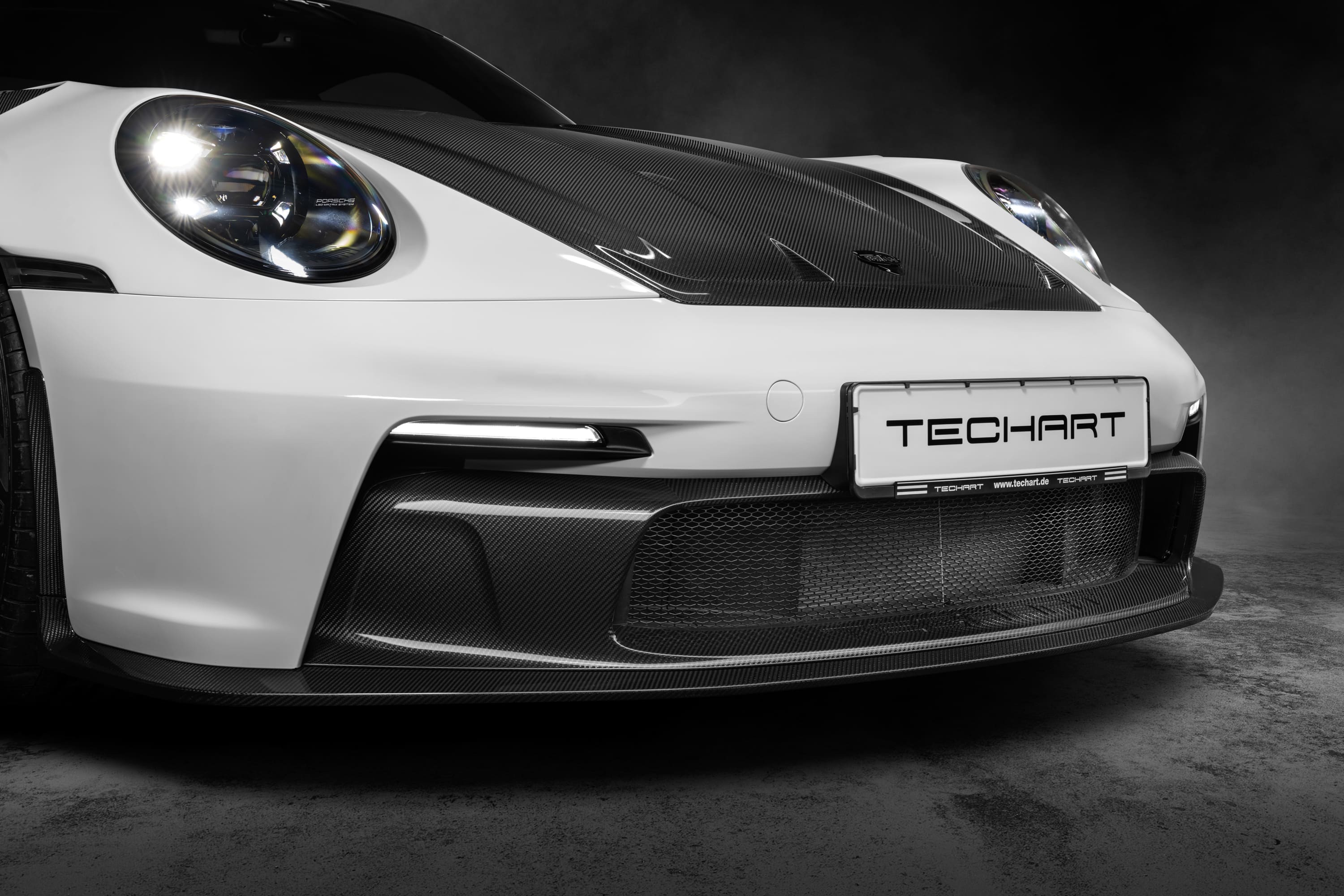 Front Air Intake Panel Techart for Porsche 911 GT3 Buy with delivery ...