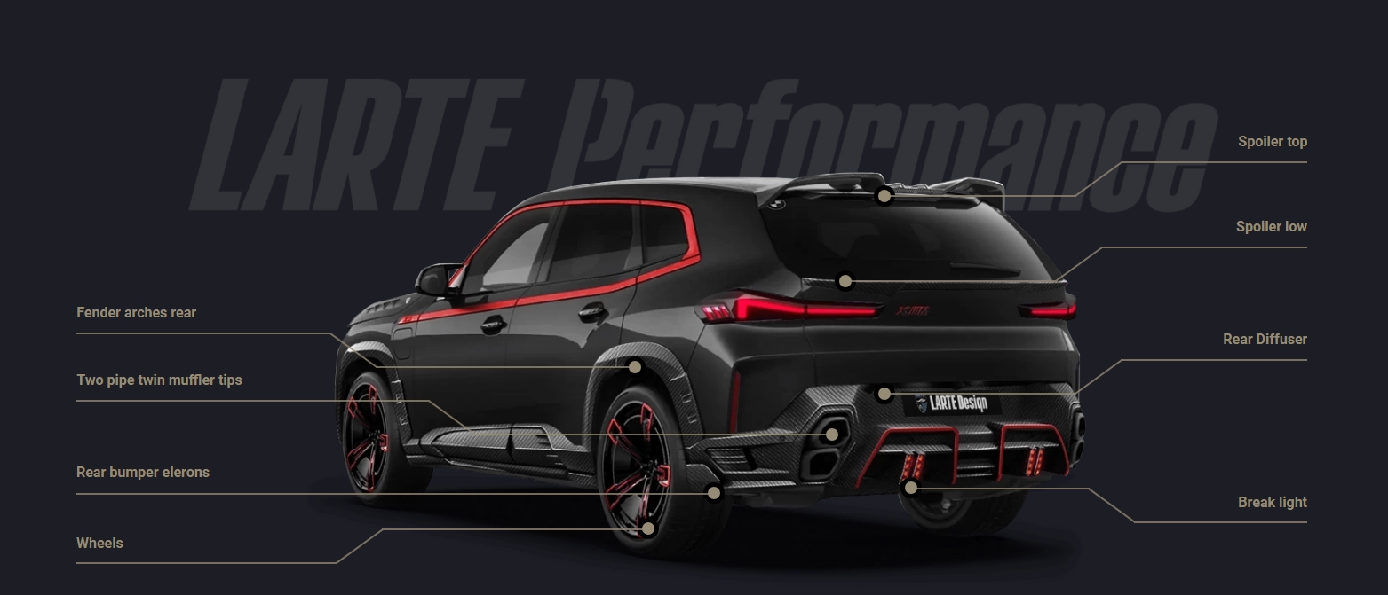 Larte Design Carbon Fiber Body Kit Set for BMW XM Buy with delivery ...