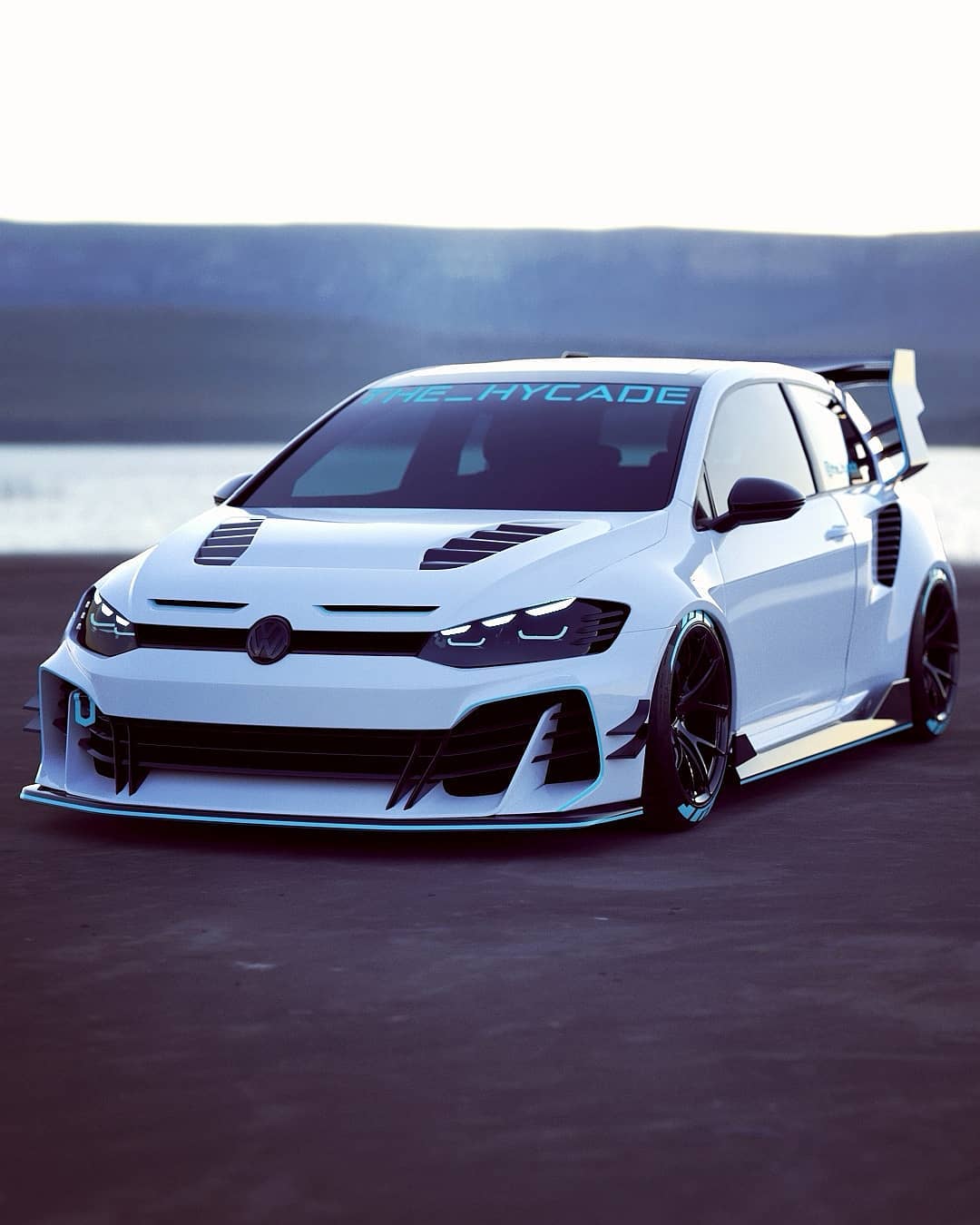Volkwagen Golf 7 Custom Body Kit by Hycade Buy with delivery ...