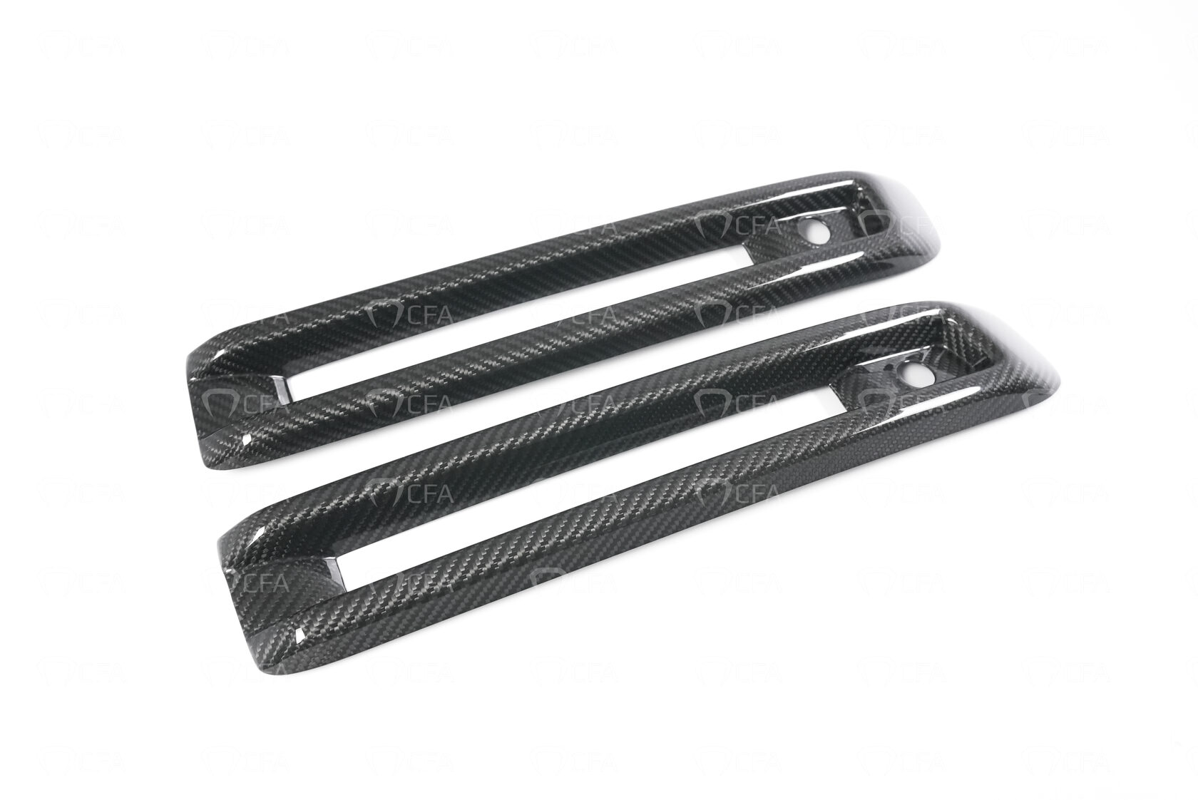 Front bumper inserts AMG Carbon for Mercedes G-class W463A Køb med ...