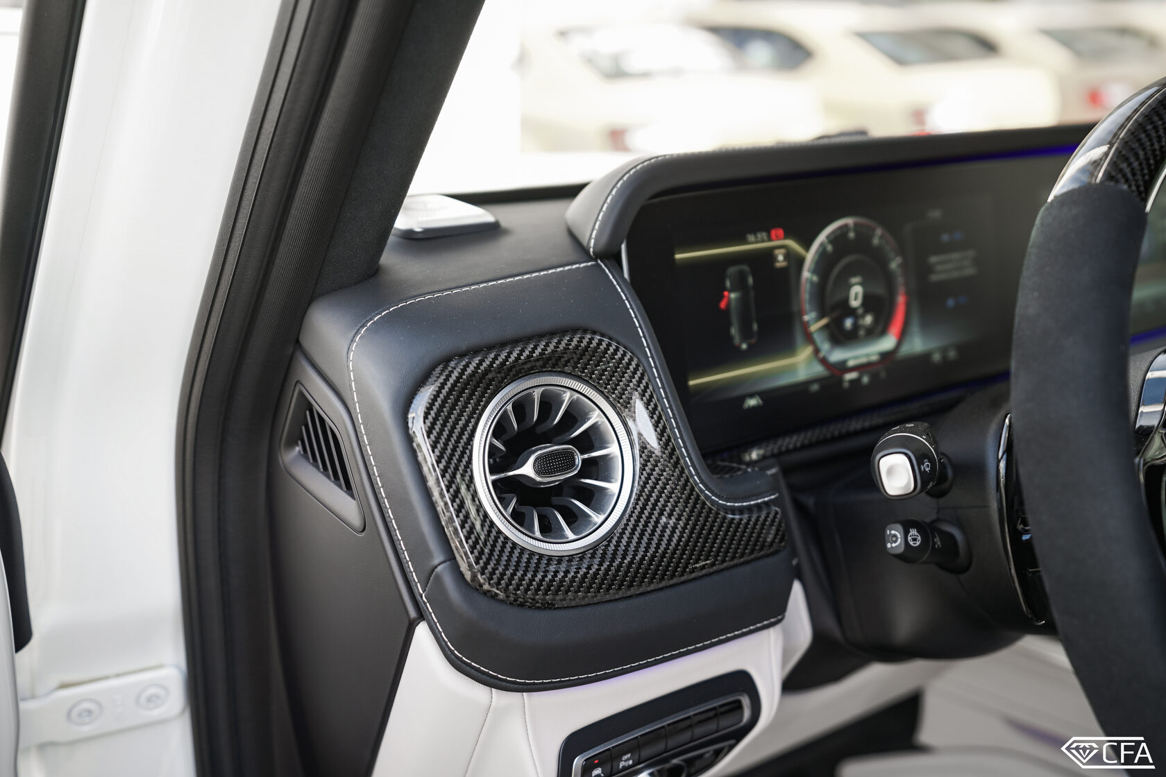 Cabin air ducts Forged Carbon for Mercedes G-class W463A Compra con ...