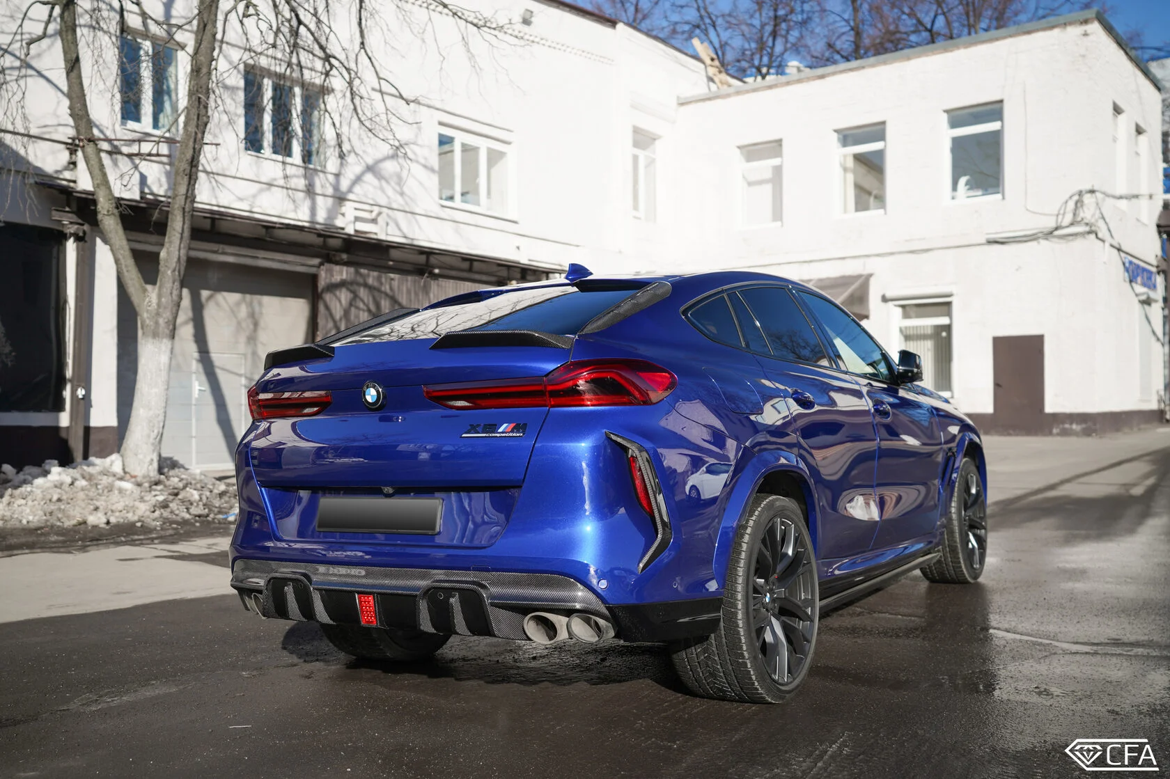 Rear pillar air ducts Megalodon Carbon for BMW X6 G06 LCI Buy with ...