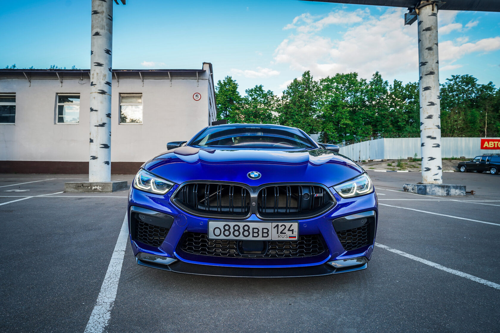 Front Bumper Lip carbon for BMW M8 Coupe F91/F92/F93 Buy with delivery ...