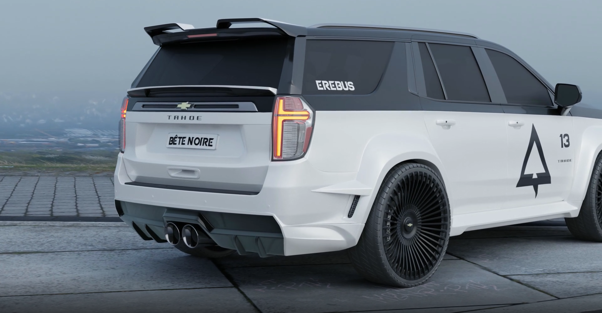 New Chevrolet Tahoe 2020+ "Erebus" Custom Wide Body Kit by Bête Noire ...