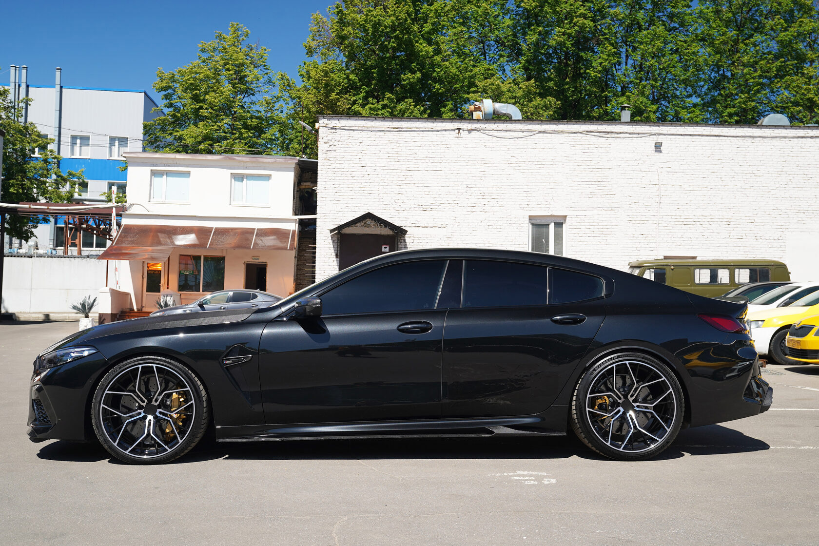 Side skirts Carbon for BMW 8 series G14/G15/G16 Grand Coupe Buy with ...