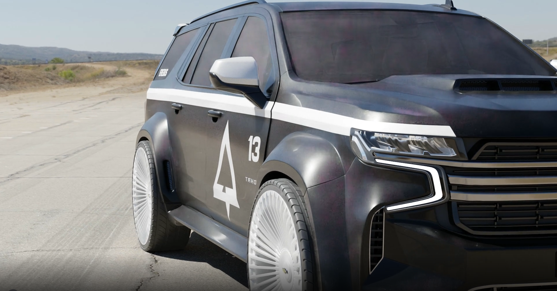 New Chevrolet Tahoe 2020+ "Erebus" Custom Wide Body Kit by Bête Noire ...