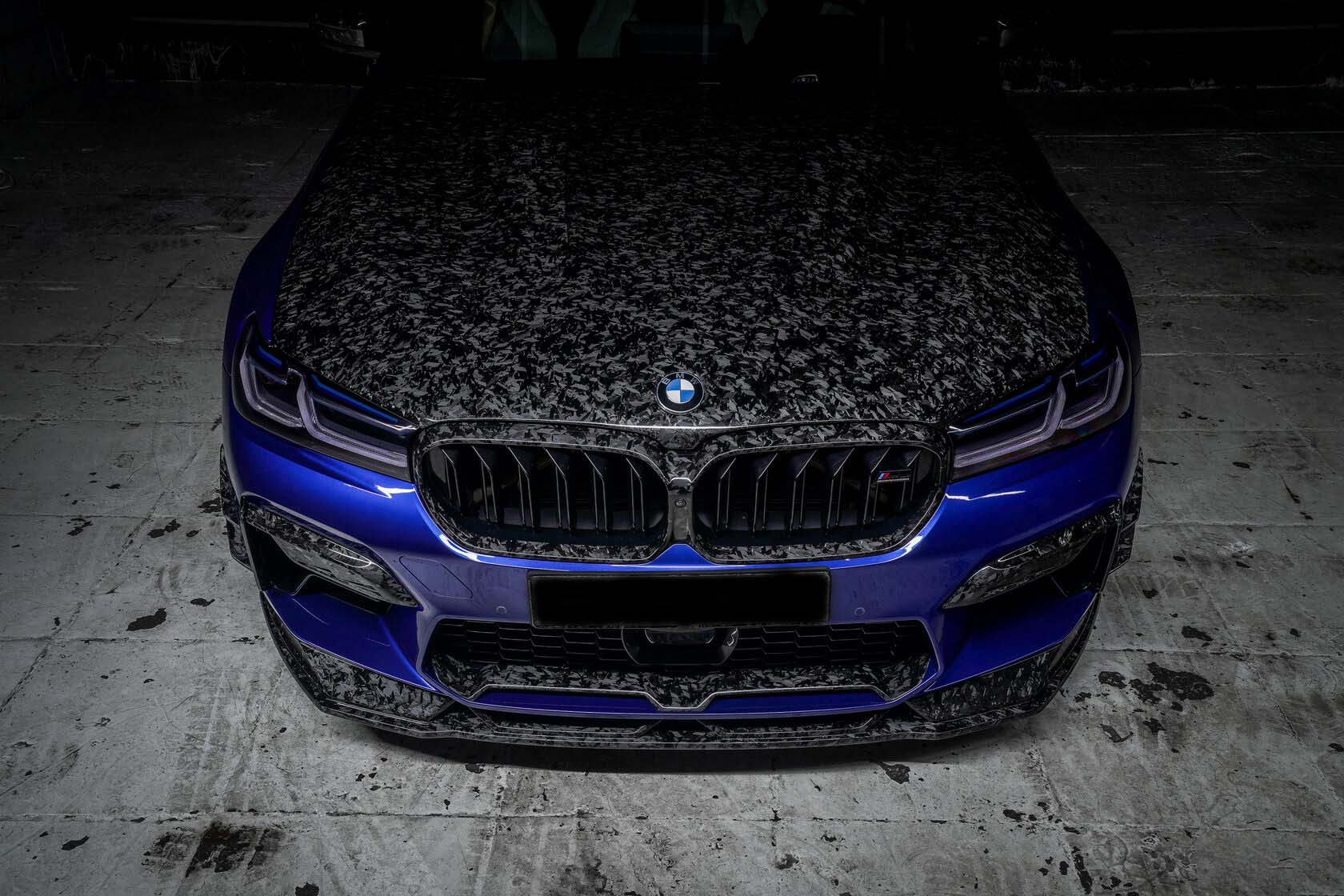Forged Carbon Fiber Body kit set for BMW M5 F90 LCI Restyling Buy with delivery, installation ...
