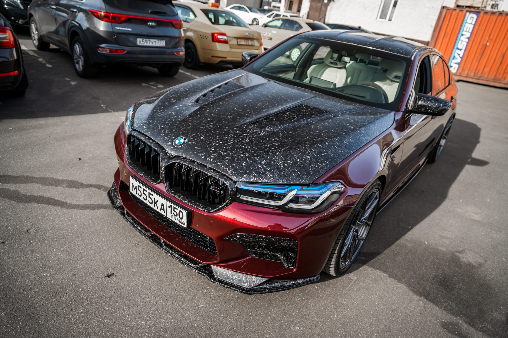 Hood Super Jet Forged Carbon for BMW M5 F90 Buy with delivery ...