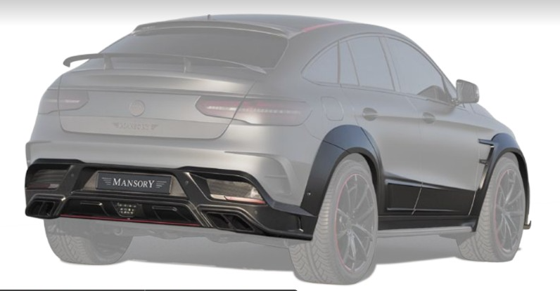 Widebody kit Mansory carbon for Mercedes GLE Coupe C292 Buy with ...