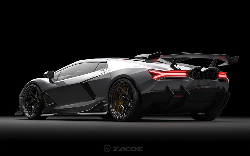Zacoe Carbon Fiber Body Kit for Lamborghini Revuelto Buy with delivery ...