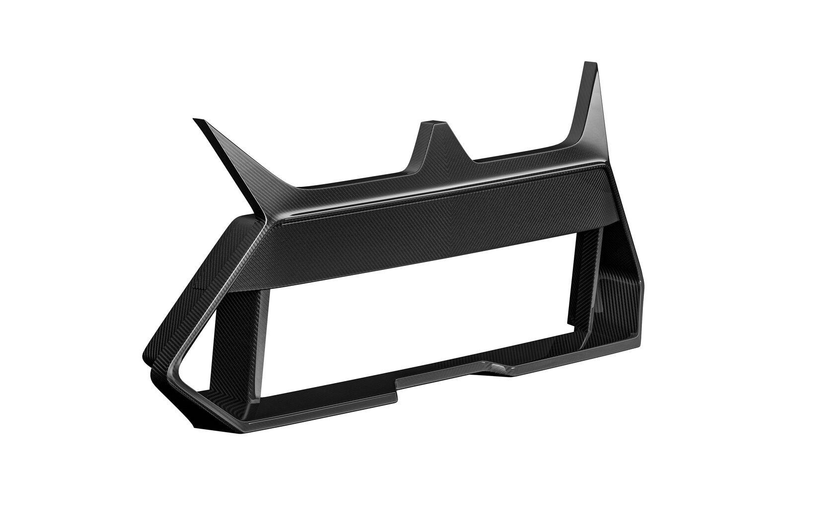 Front bumper center insert M Performance Carbon for BMW X6 M F96 LCI ...