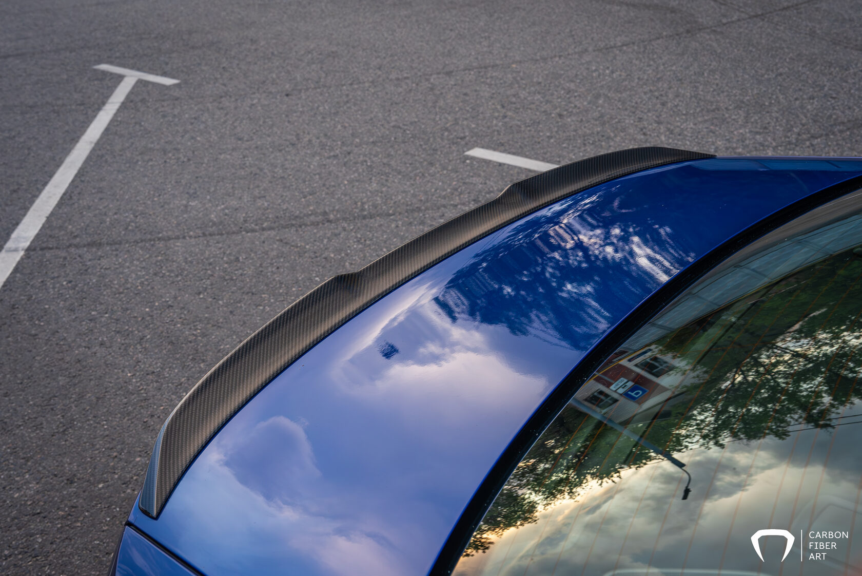 Spoiler M Performance M3 Carbon for BMW M3 G80 Buy with delivery ...