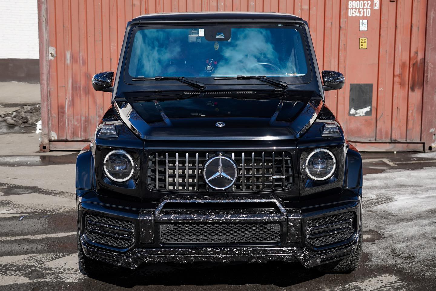Forged Carbon Fiber Body kit set for Mercedes G-class W463A Buy with delivery, installation ...