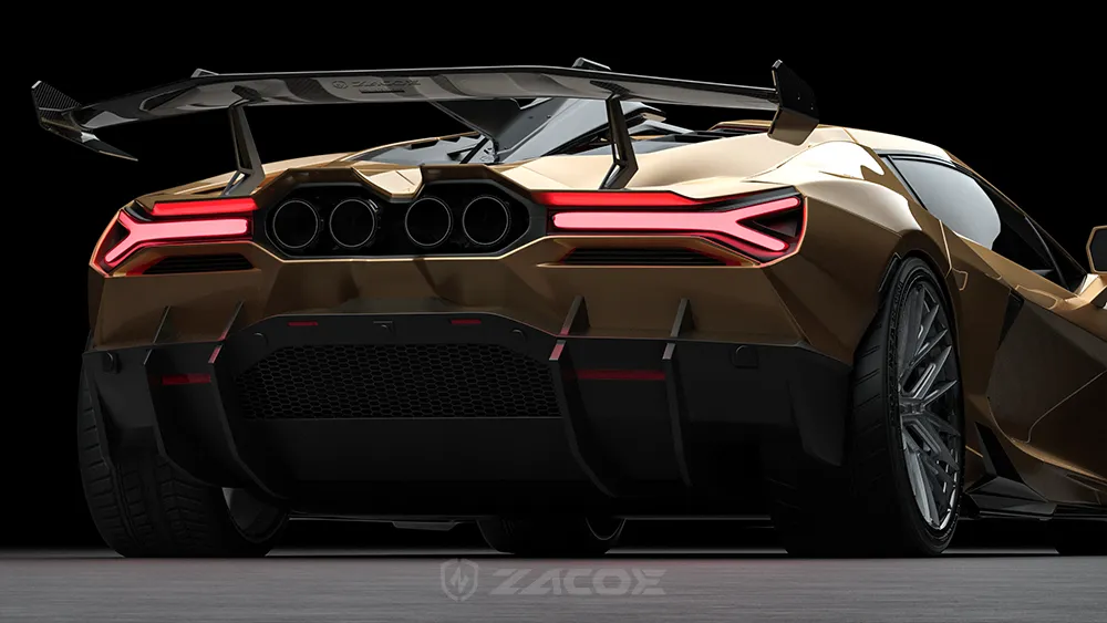 Zacoe Carbon Fiber Body Kit for Lamborghini Revuelto Buy with delivery ...