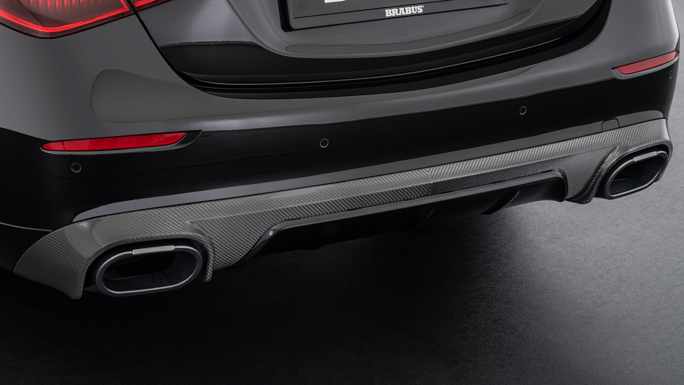 Rear diffusor BS style Carbon for Mercedes Maybach S-class Z223 S 580/S ...