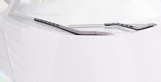 Carbon windshield wipers cover Mansory for Lamborghini Huracan Sterrato ...
