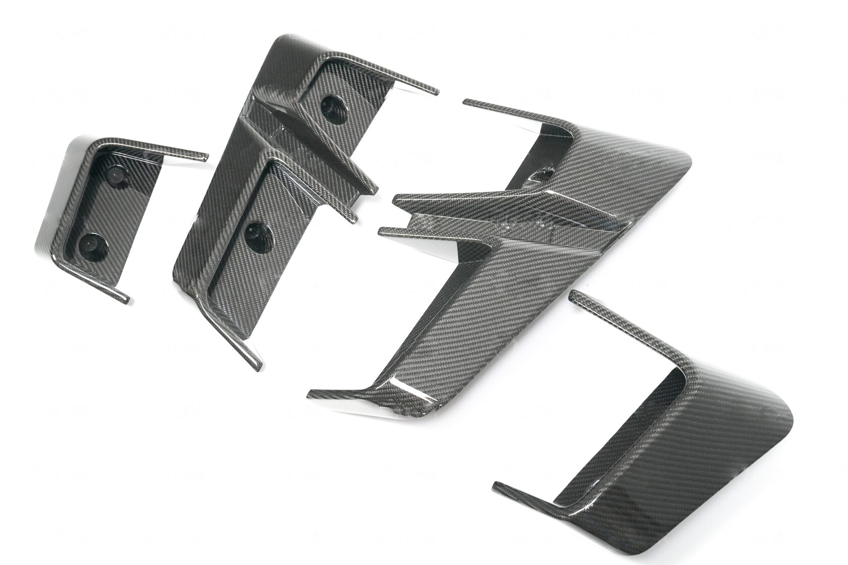 Inserts for front and rear fenders Carbon for Mercedes G-class W463A Buy with delivery ...